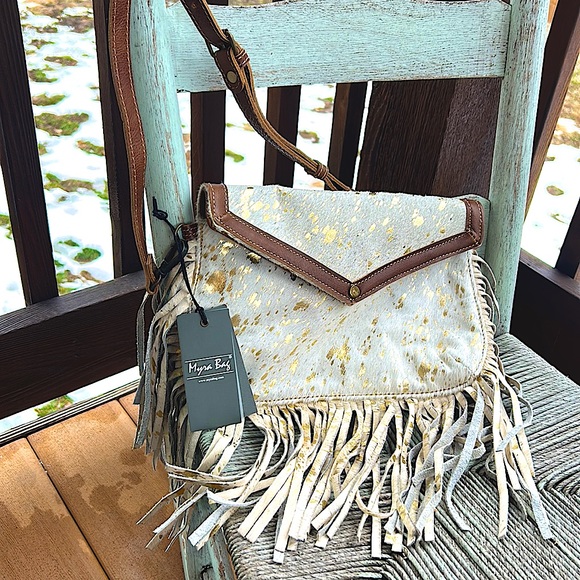 Myra Bag | Bags | Myra Bag Golden Girl Hairon Shouldercrossbody Bag ...